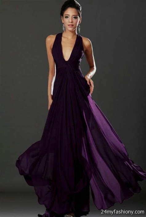 Pin On Purple Passion Purple Evening Dress Dark Purple Dresses