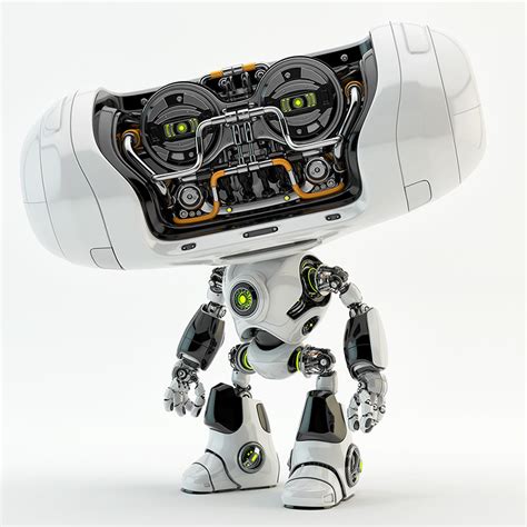 White Robot Toy Cheburashka V2 Buy Your Robot