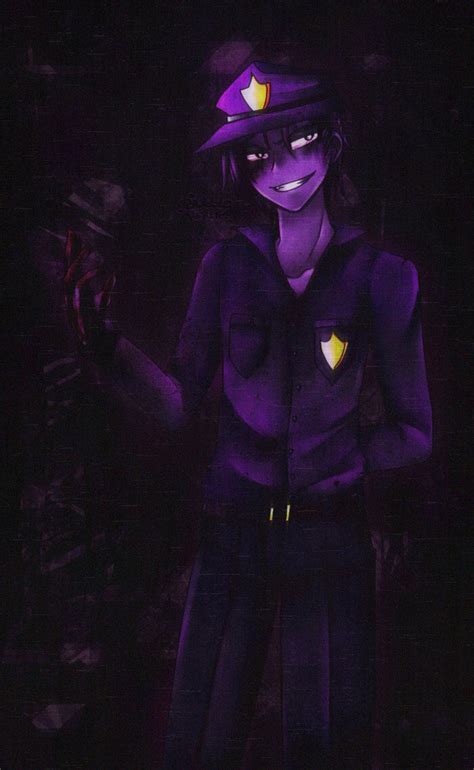 Five Night At Freddys Purple Guy Fnaf Night Guards Fnaf