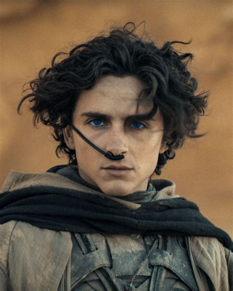 Timothée Chalamet As Paul Atreides In The Movie Dune Trailer Duna Saga