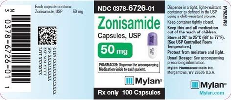 Zonisamide Capsules Fda Prescribing Information Side Effects And Uses