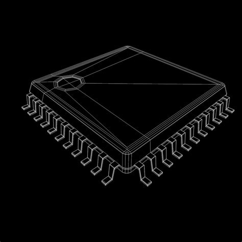 Processor 3d Model
