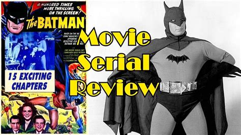 Batman 1943 Movie Serial Review Youtube