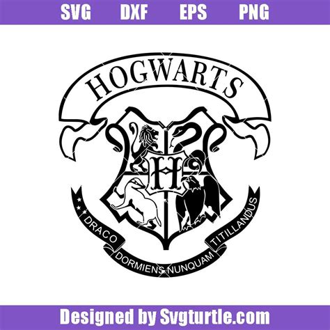 Harry Potter Hogwarts School Svg Hogwarts School Logo Svg Hogwarts