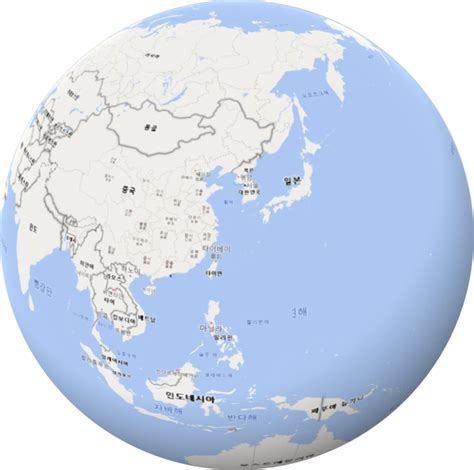 지구 지도 색칠하기