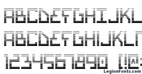 Bionic Type Gradient Font Download Free Legionfonts