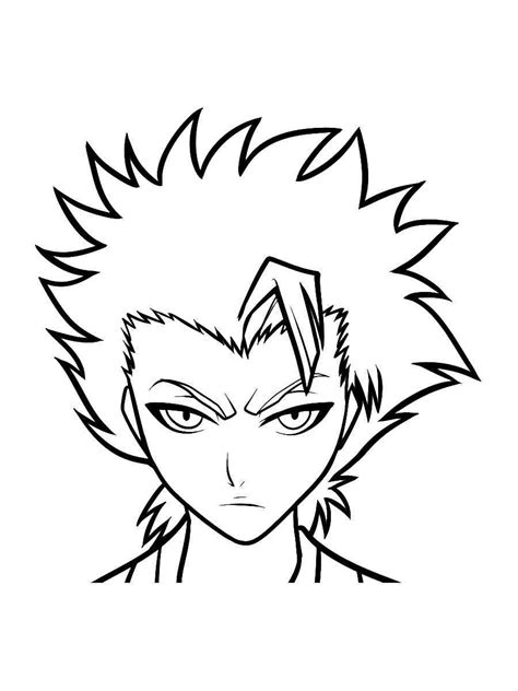 Toshiro Hitsugaya Coloring Pages