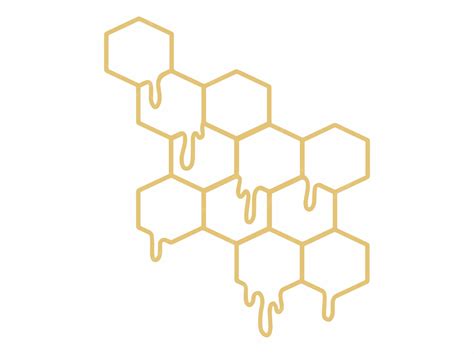 Premium Vector Bee Honeycomb Cells Bee Honeycomb Illustration