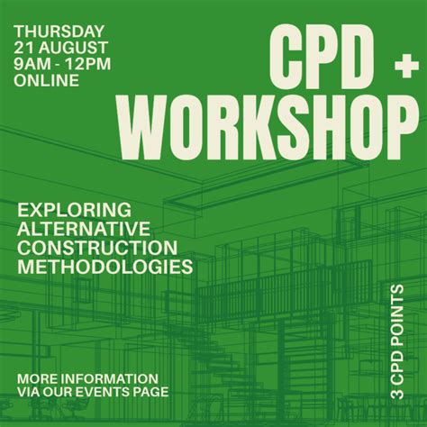 Cpd Workshop Exploring Alternative Construction Methodologies
