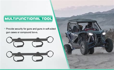 20079 Utv Gun And Bow Rack Overhead In Cab Holder For 15