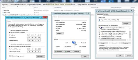 Networking Different Subnet Range Of Ips Are Not Working Windows Server 2012 Virtual
