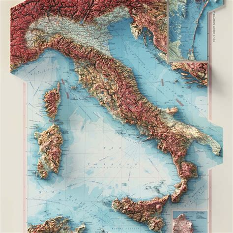 Topographic Shaded Relief Maps Vizcart By Vizart