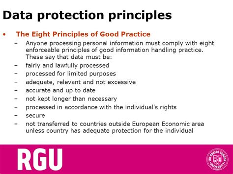 Information Law Data Protection Briefing Ppt Download