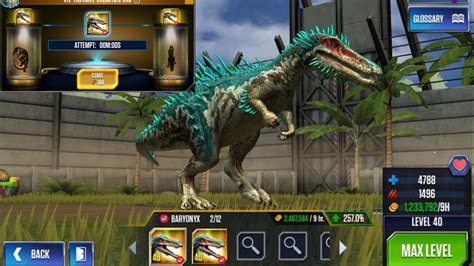 My Second Level 40 Baryonyx Ep 49 Jwtg Youtube