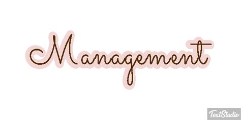 Management Word Animated  Logo Designs
