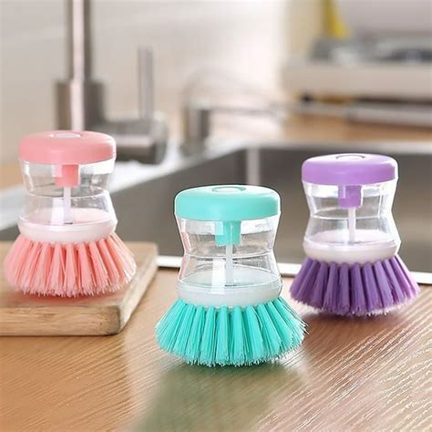 Azxy Kitchen Brush For Dishesdish Brushscrub Brushes For Cleaning Disheskitchen Scrub Brush