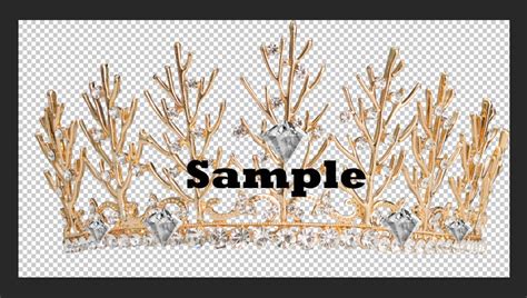 Digital Crown Overlay Tiara Princess Crown Png Photoshop Composite