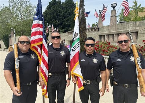 Mule Creek Honor Guard Attends Project 2000 Inside Cdcr