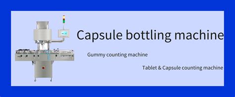 Capsule Filling Machinetablet Counting Machine Blister Packaging