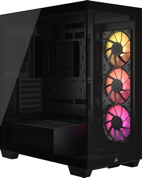 Corsair 3500x Argb Pc Chassi Svart Glas Elgiganten