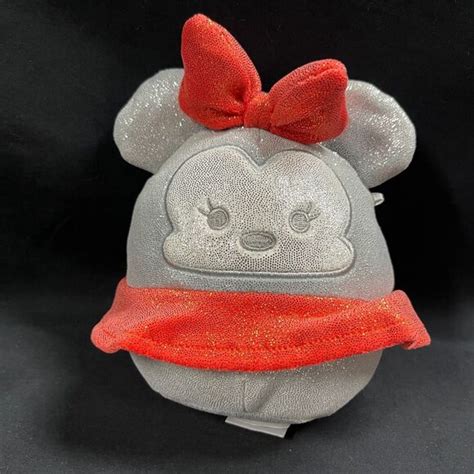Disney Toys Disney Minnie Mouse 0th Anniversary Squishmallow Silver