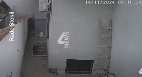 Објавена е видео снимка што наводно ја прикажува експлозијата во дворот