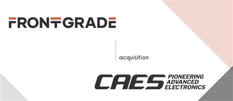 Caes Space Systems Now Frontgrade Technologies