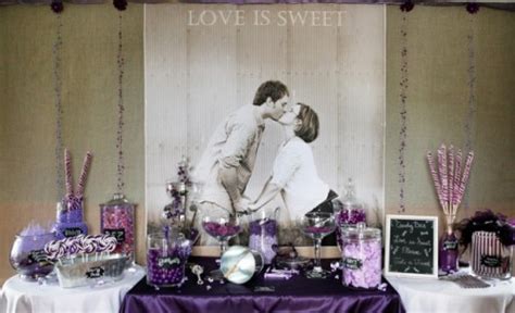 Purple Wedding Candy Bars Purple Wedding Candy Bars