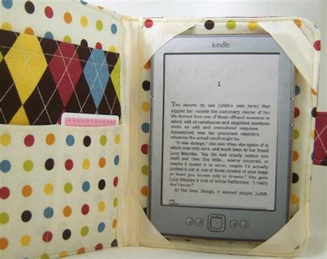 Padded Small Ereader Book Case Pdf Instant Download Make It Yourself
