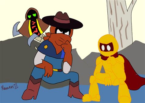 Gilded Man Nomad And Bob Spiderverse Meme By Reuventhesecond On