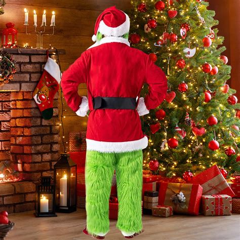 Mens Green Big Monster Costume Aosig