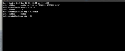 mac m1 terminal not working properly apple community