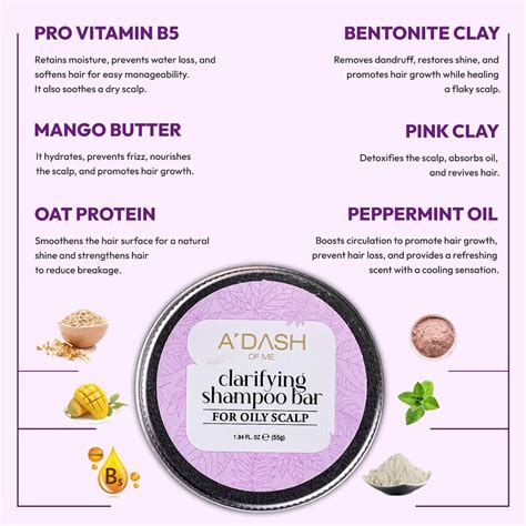 Clarifying Shampoo Bar Adashofme