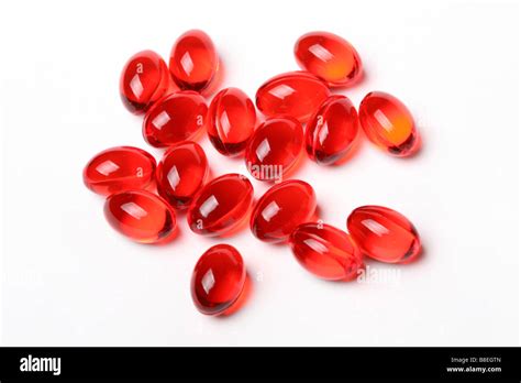 Red Tablets Cut Out Stock Images And Pictures Alamy