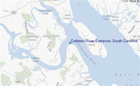Colleton River Entrance South Carolina Tide Station Location Guide