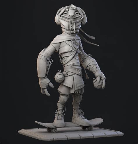 Nimbus The Assassin Sloth Zbrushcentral