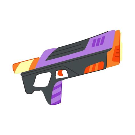 Graphic Water Gun Cartoon Vector Illustration 25440529 Vector Art At