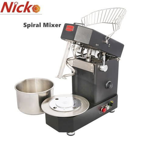 Stainless Steel Spiral Mixer For Making Bread Bakery Professional Dough