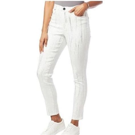Diane Gilman Jeans Dg2 By Diane Gilman Virtual Stretch Foilprinted