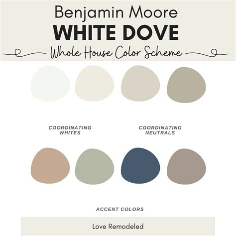 Wall Colors With Benjamin Moore White Dove