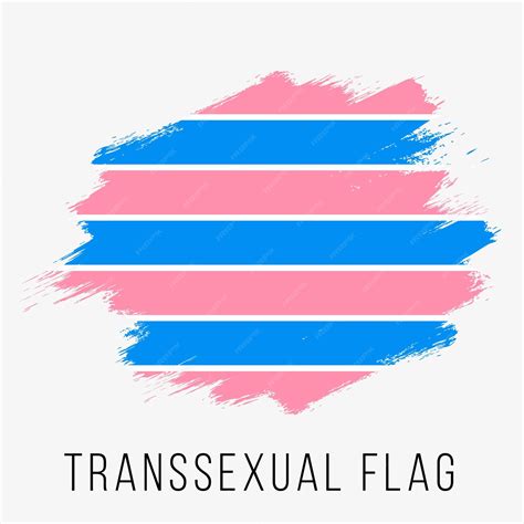 Bandeira Do Orgulho Transsexual Lgbt Modelo De Design De Identidade