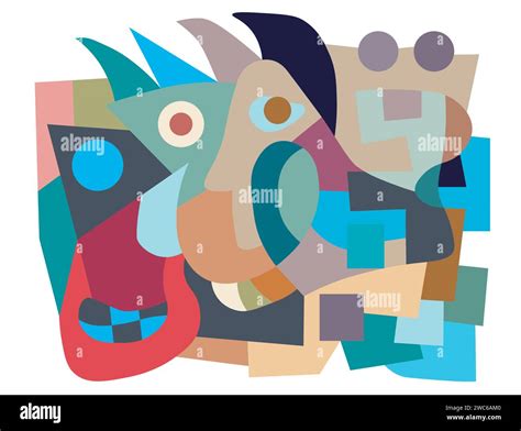 Colorful Abstract Art Stock Vector Image And Art Alamy