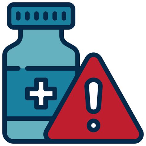 Drug Phamacy Healthy Caution Exclamation Warning Icon Download
