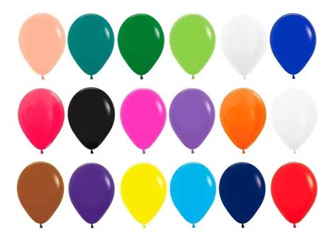 Bexiga Balão Liso 7 Polegadas 50 Unidades Mercadolivre