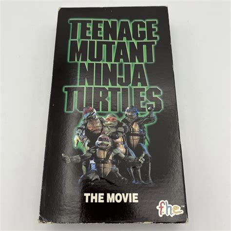 Tmnt Teenage Mutant Ninja Turtles The Movie Vhs 1990 F H E 27345 Eur 15 92 Picclick It