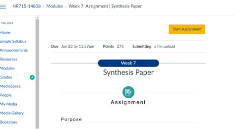Solved Nr715 Week 7 Assignment Synthesis Paper Scholarly Guider