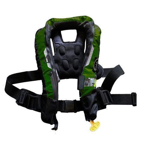 First Watch Fw 40pro Ergo Auto Inflatable Pfd Green Bldmarine