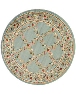 Safavieh Lyndhurst Lnh557 Blue 53 X 53 Round Area Rug Macys