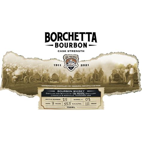Buy Borchetta Cask Strength Bourbon Online Notable Distinction