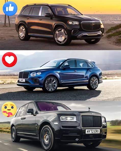 Auto 👑 Mercedes Maybach Gls 600 Vs Bentley Bentayga Speed Vs Rolls